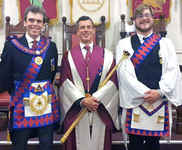 Ainsdale Chapter do the Gillett family proud - West Lancashire Freemasons