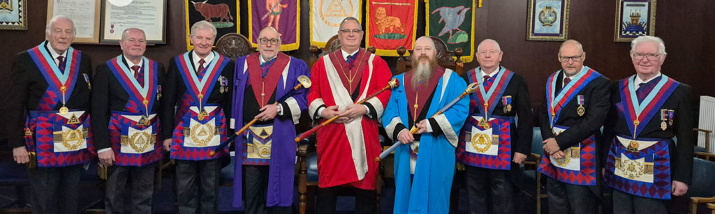 Mark installed as first principal of Hesketh Chapter - West Lancashire ...